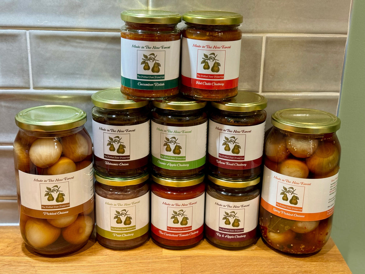 The Pickled Pear - Spicy Pickled Onions – The Gourmet Grocer UK